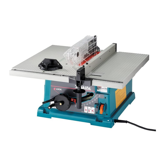 Makita 2703 Table Saw Manual | ManualsLib