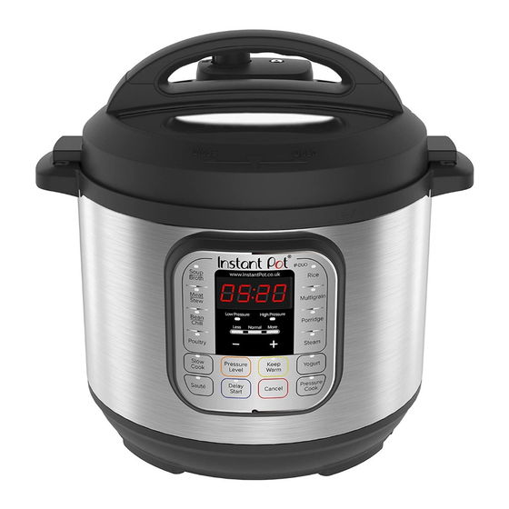 Instant Pot DUO Többfunkciós Kukta Használati Útmutató | ManualsLib