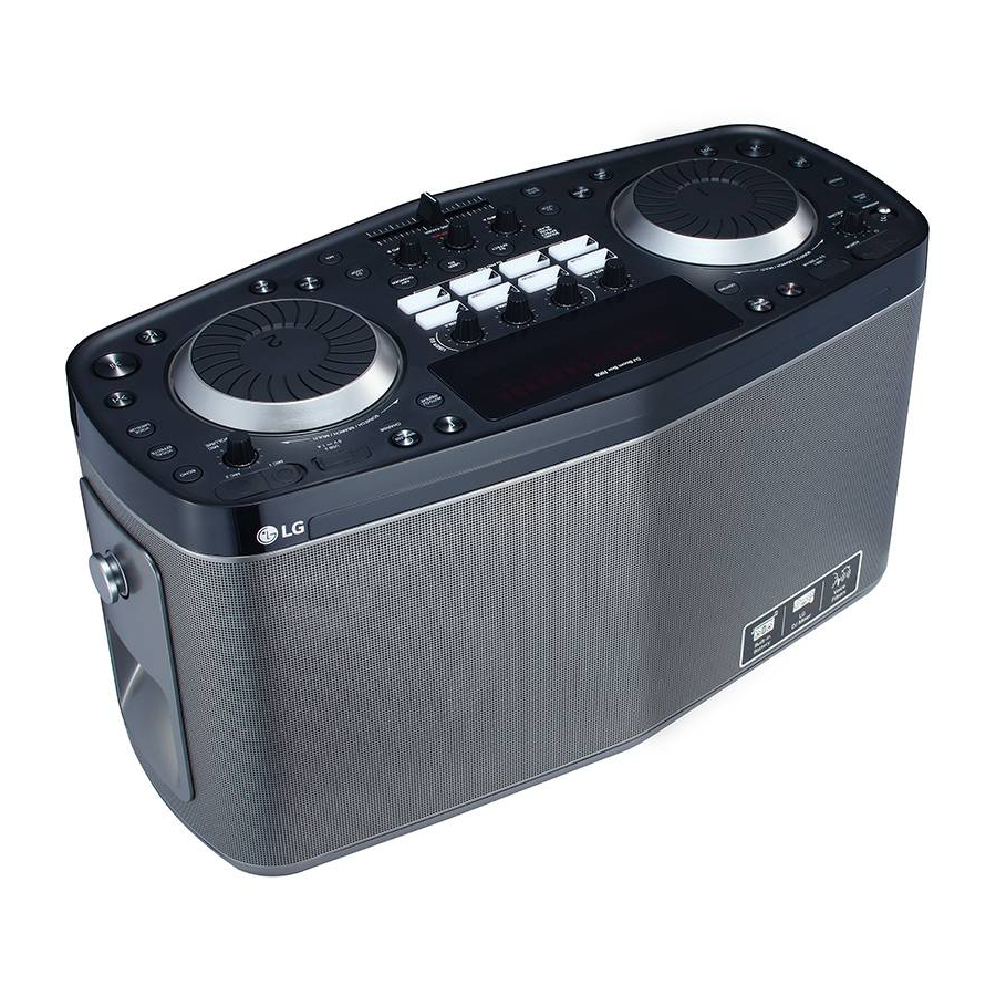 LG RK8 - High Power Speaker System Egyszerű használati útmutató ...