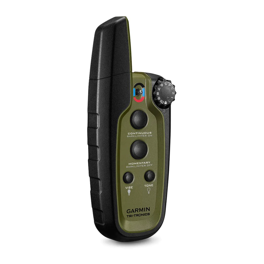 Garmin Sport Pro Dog Training Collar Manual (Příručka k výcvikovému ...