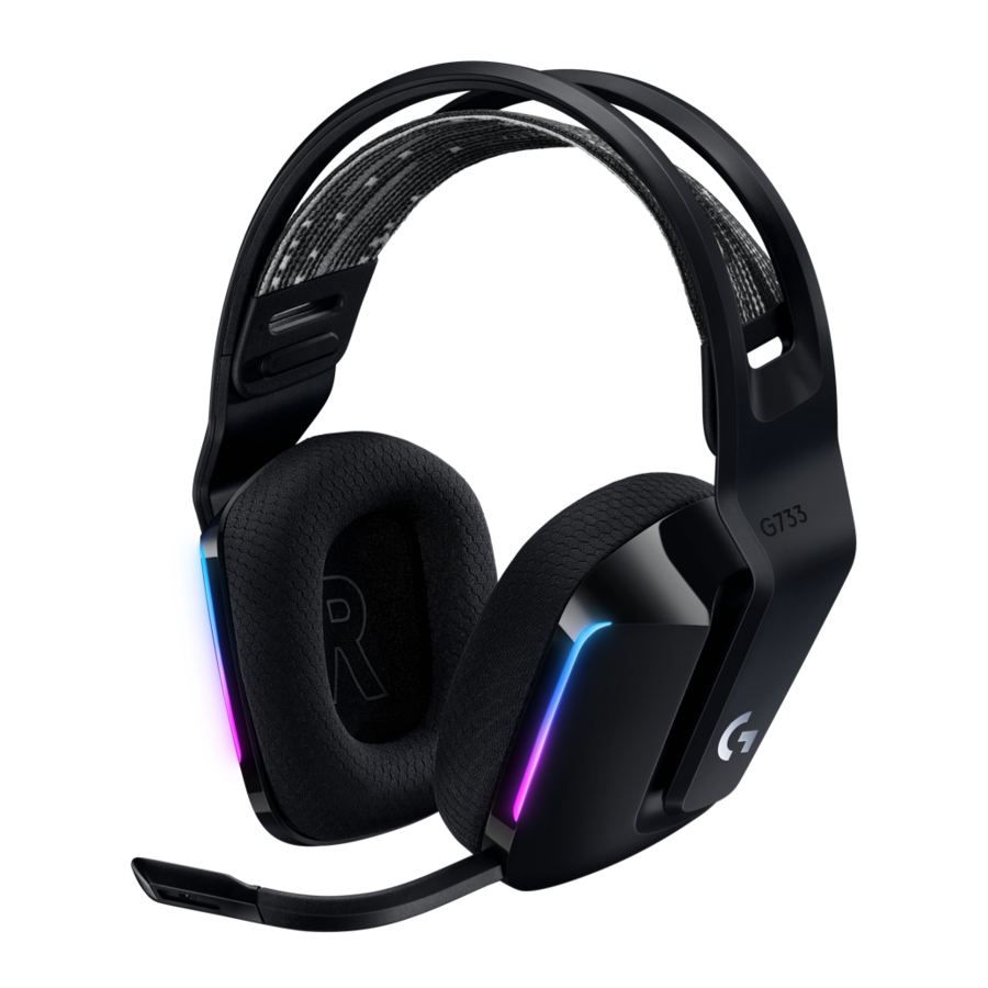 Logitech G733 - Gaming-Headsets Handbuch | ManualsLib