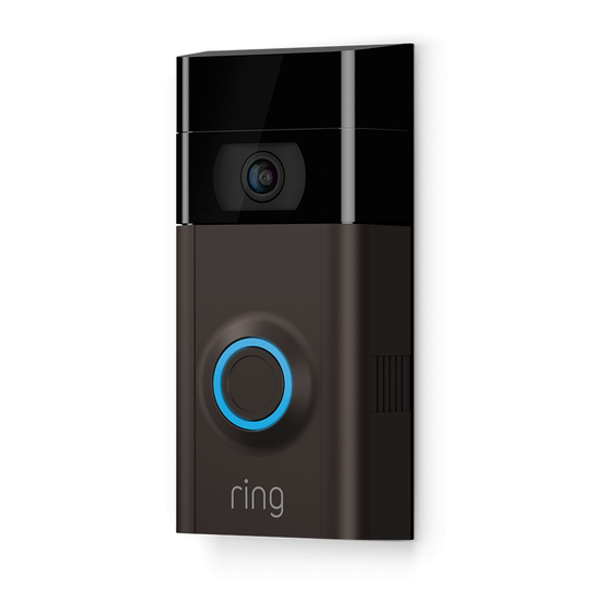 ring Video Doorbell 2 Installation Manual | ManualsLib