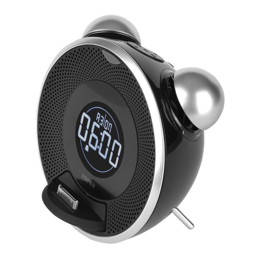 Edifier Tick Tock Dock - Manual do Sistema de Alto-Falantes com ...