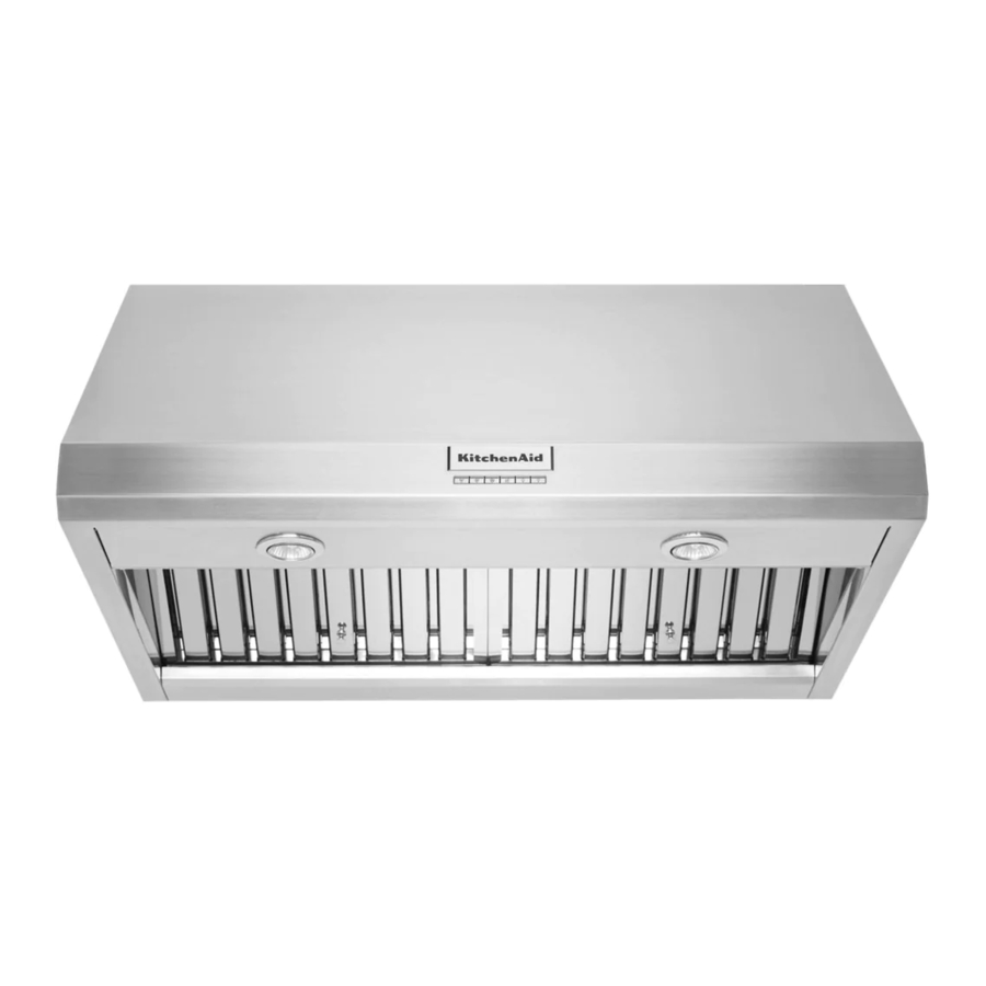KitchenAid KVWC906KSS - 36" 585 o 1170 CFM Motor Class Campana ...