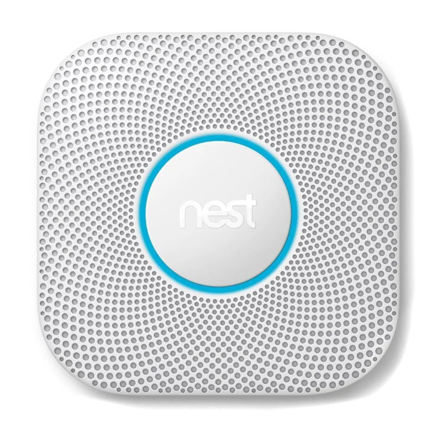 Nest Protect (Wired 120V ~ 60Hz) Smoke Monoxide Alarm Manual | ManualsLib